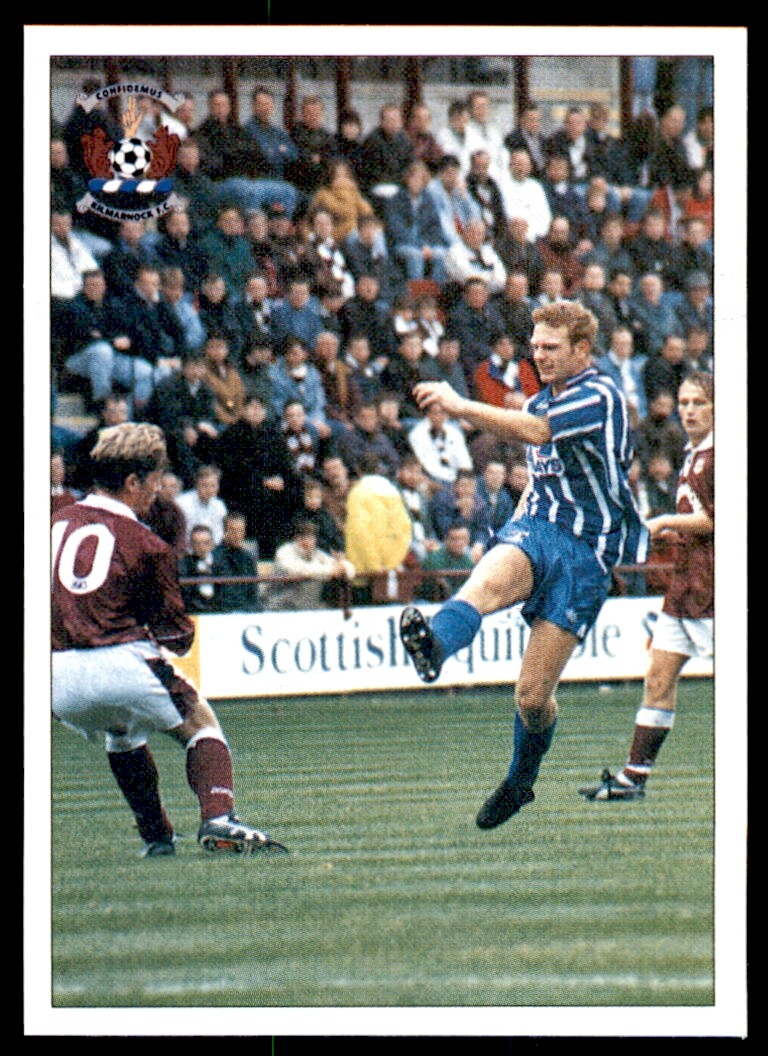 PANINI SCOTTISH FOOTBALL LEAGUE 95- #194-KILMARNOCK-MANCHESTER U-NEIL ...