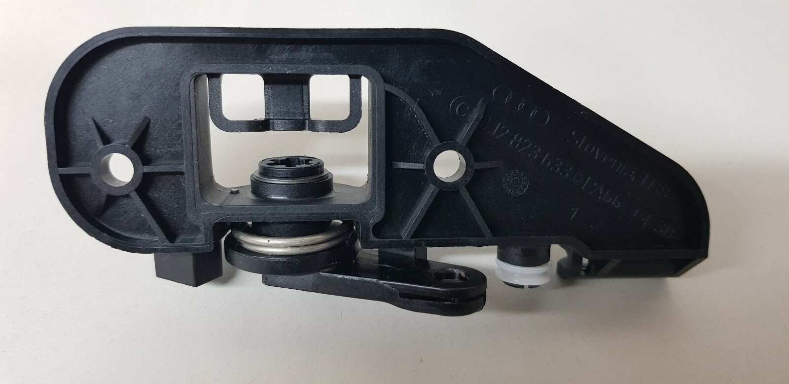 Genuine Audi TT MK2 07-14 Soul Black Bonnet Release Handle & Bracket ...