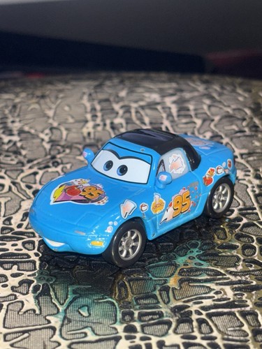 Disney Pixar Cars MIA the Blue Miata Team #95 Dinoco 1:55 Diecast | eBay