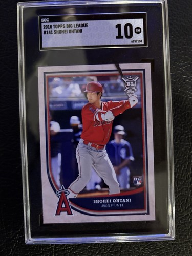 2018 TOPPS BIG LEAGUE #141 SHOHEI OHTANI ROOKIE RC PSA 10 | eBay