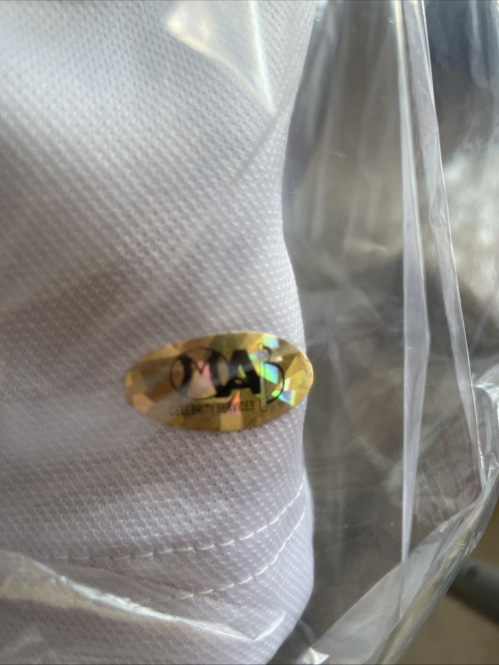 Jimmy Connors HOF CAREER STATS MAB/Cert Signed Tennis Polo Shirt - JB4 ...