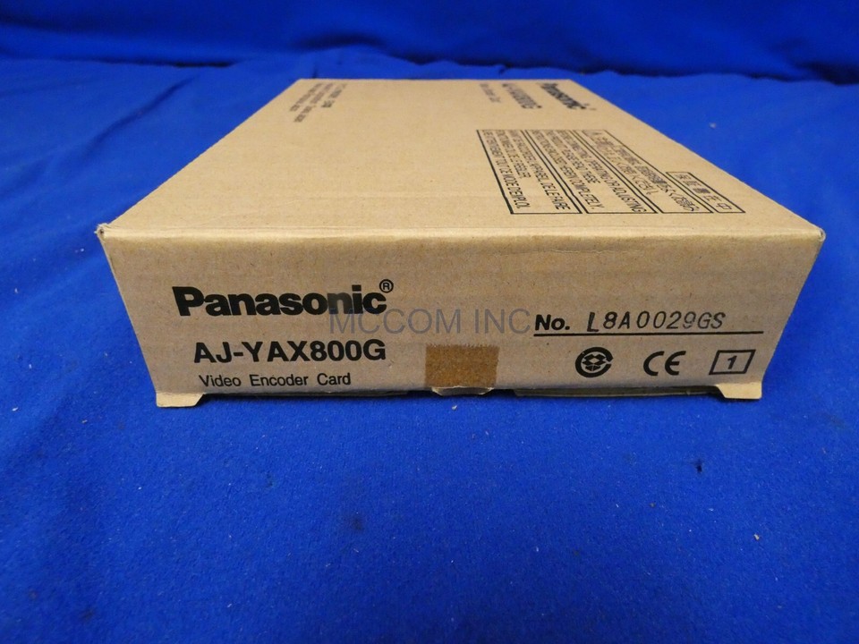 Panasonic AJ-YAX800G Video Encoder Card New | eBay