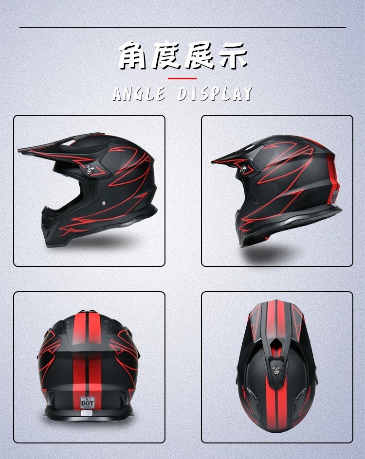 DOT Approved Off-road Motorcycle Motocross Professional Motorbike ...