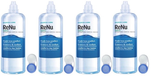 RENU MultiPlus Contact Lens Solution Bausch & Lomb. Expiry 06/2027 ...