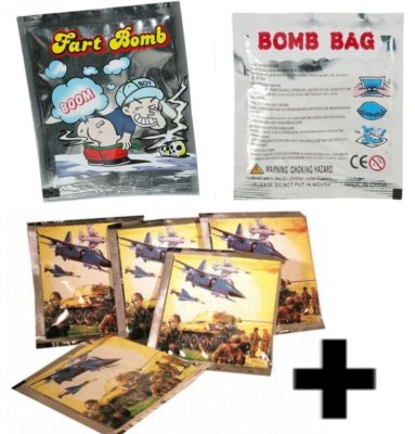 10 FART STINK BOMB BAGS + 10 BOMB WAR BOMBS | eBay