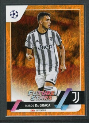 2023 MARCO DA GRACA 15/25 TOPPS UEFA CHAMPIONS LEAGUE FUTURE STARS JADE ...