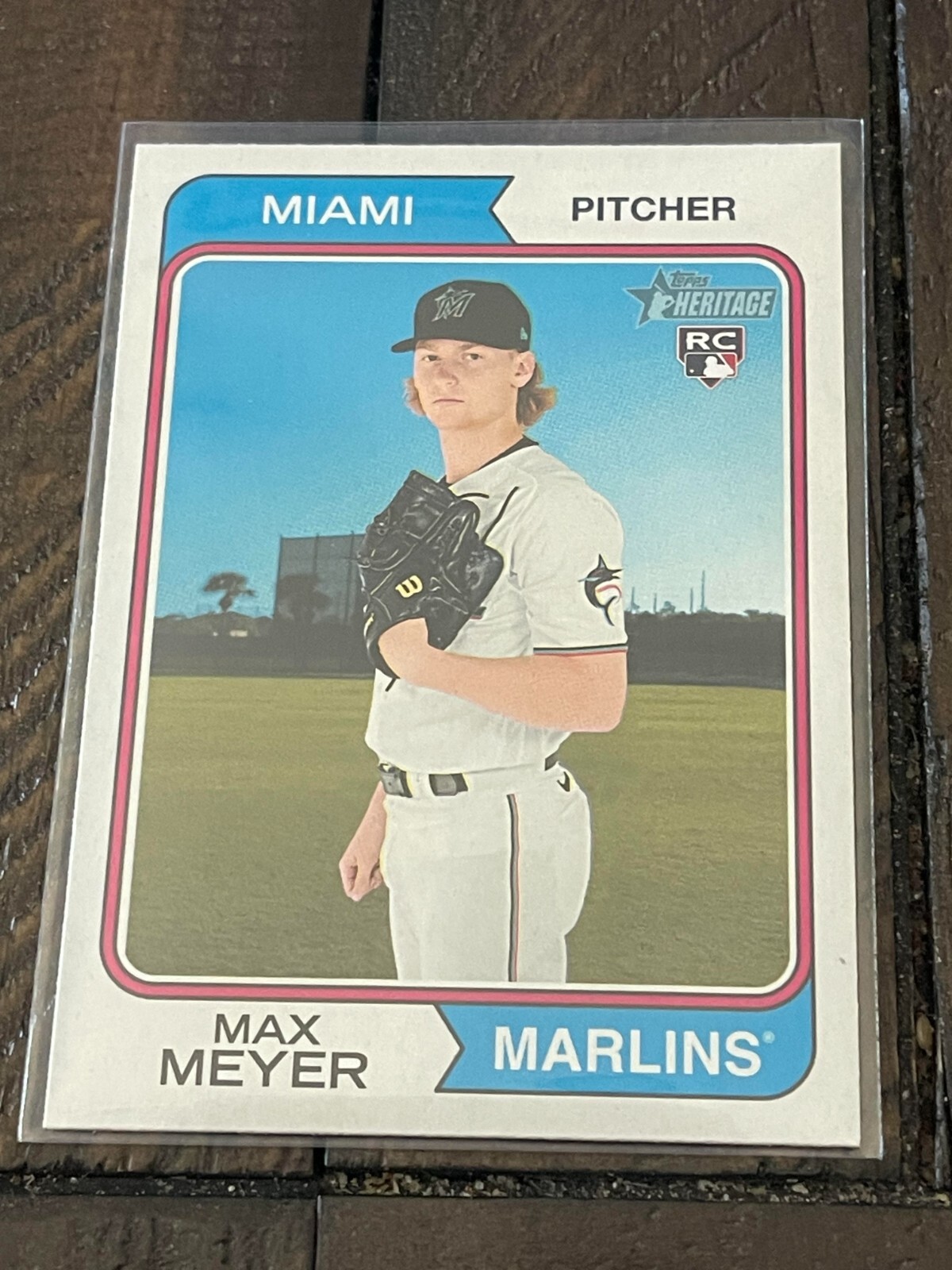 2023 Heritage Base #367 Max Meyer - Miami Marlins | eBay