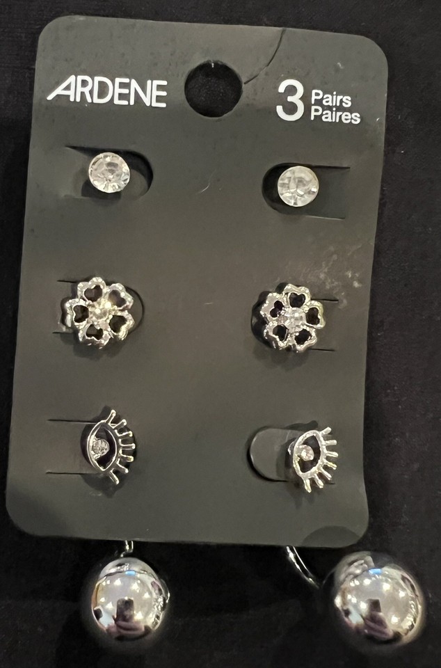 3 pairs of earrings Ardene | eBay