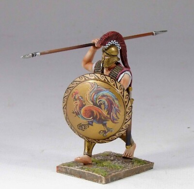 THOMAS GUNN ANCIENT GREEKS & PERSIANS SPA039D SPARTAN ADVANCING ROOSTER ...