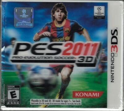 Pro Evolution Soccer 2011 3DS (Brand New Factory Sealed US Version ...