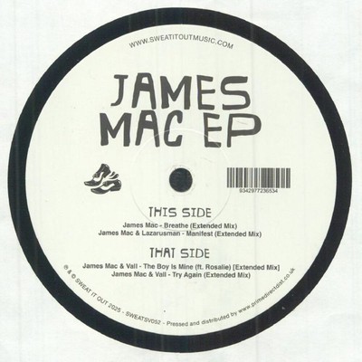 James Mac - James Mac EP (12") | eBay