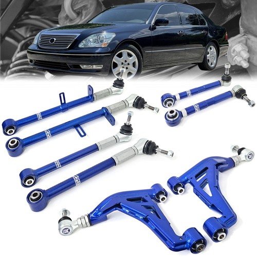 Megan 8PCs Rear Camber+Toe Arm+Traction Rods (Pillow Ball) For 01-06 ...
