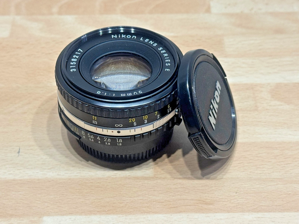 Nikon e series 50mm f1.8 Ais pancake manual focus standard lens | eBay UK