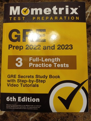 GRE Prep 2022 and 2023 - GRE Secrets Study Book, 3 Full-Length Practice ...