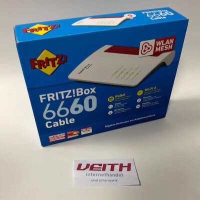 ️ AVM FRITZ!Box 6660 Cable NEU - Differenzbesteuert nach §25a | eBay.de