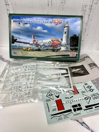 Minicraft U.S. Coast Guard R5D Model Airplane Kit # 14552 1:144 Scale ...
