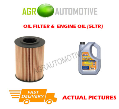OEM SPEC DIESEL OIL FILTER + VL 5W30 ENGINE OIL FOR SEAT TOLEDO 1.6 105 ...