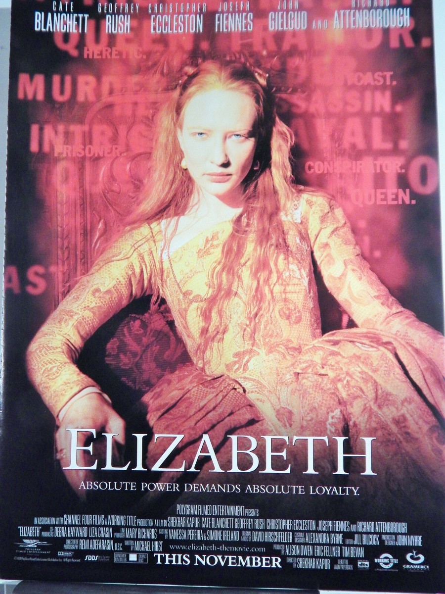 Elizabeth 1998 Poster Elizabeth (1998)