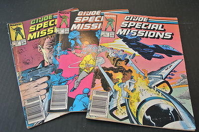 GI Joe Marvel Comics (3 issues) GI Joe Special Missions Apr 10, Jun 11 ...