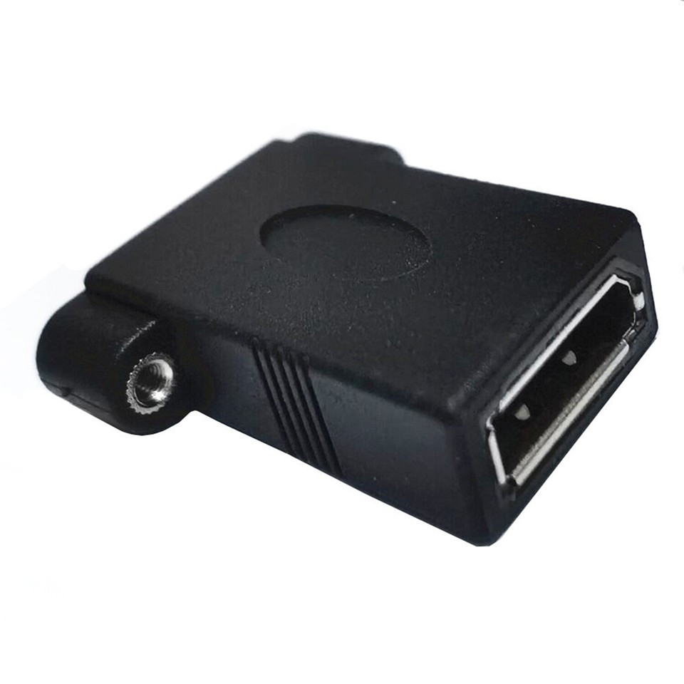 1pc DP Panel Mount Coupler Displayport Female to Female Straight ...