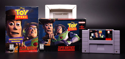 Disney's Toy Story - Super Nintendo SNES - Complete in Box CIB ...