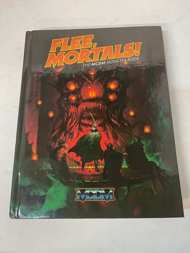 MCDM Productions RPG Supplement Flee, Mortals! - The MCDM Monster Book ...