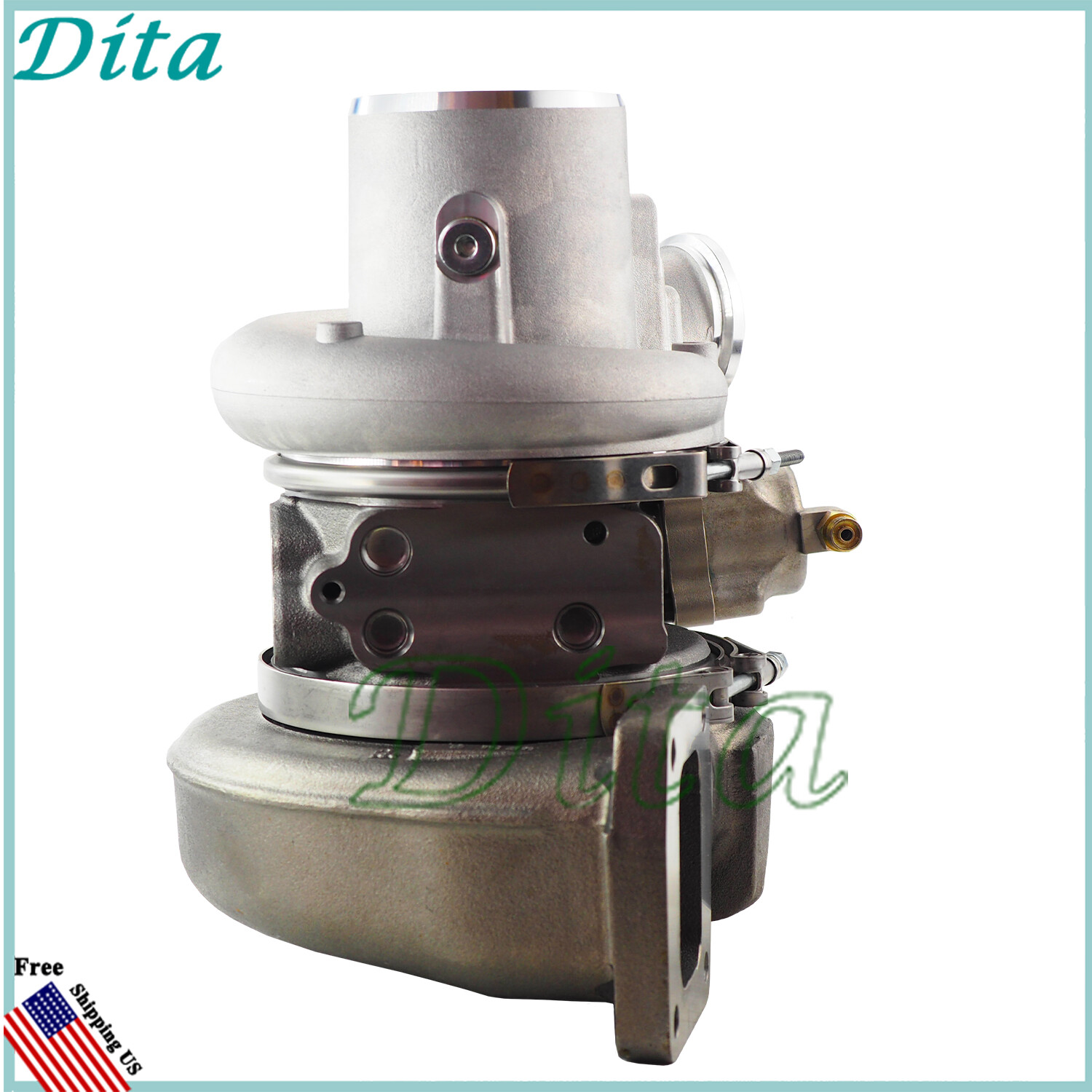 HE431V Billet Turbocharger for Cummins ISM 02 ISL ISM ISME QSM11 ...