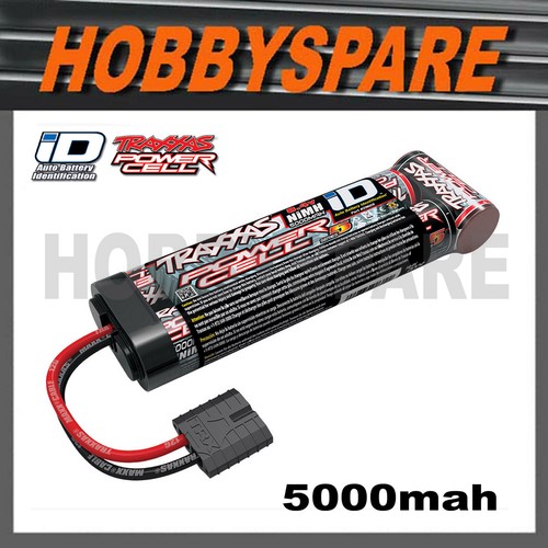 NEW TRAXXAS 8.4v 5000mah NiMH FLAT STICK PACK RC BATTERY iD 2960X POWER ...