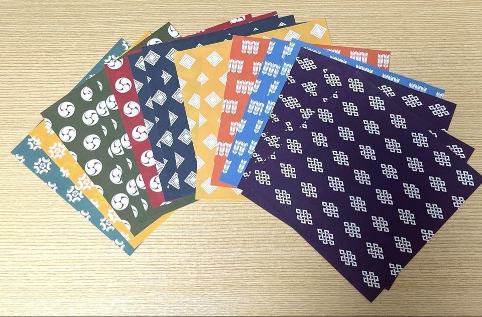 Japanese Chiyogami Paper Traditional Japanese Pattern Origami Craft ...