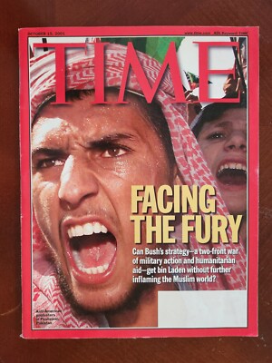 Time Magazine October 15 2001 Terrorism Al-Qaeda Bin Laden Muslims ...