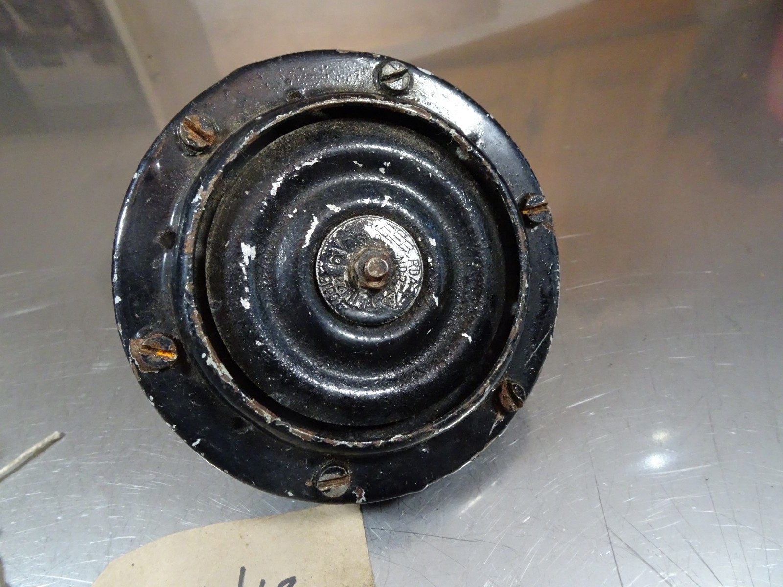 VINTAGE FER HORN.6V.POSS WARTBURG,TRABANT,MZ,CZ,JAWA.BARN FIND.CLASSIC ...