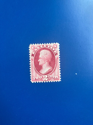 U.S. #011 Executive Dept. Official 2 cent Stamp Executive VF Tab Hidge ...