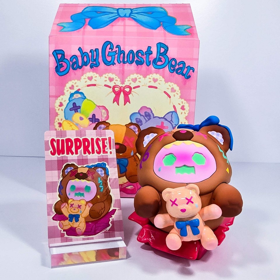 SHINWOO Baby Ghost Bear 150% Surprise! Hidden Color Limited Edition ...