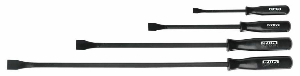 Sealey 4 Piece Pry Bar Set 200, 300, 450 & 600mm 5024209094733 | eBay UK