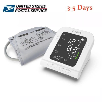 CONTEC Electronic Sphygmomanometer Automatic Upper Arm Blood Pressure ...