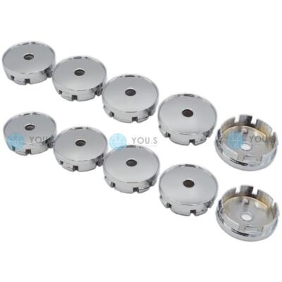 10 X You.S Hub Caps 60,0 - 56,0 MM Chrome Plated for Various Vehicles ...
