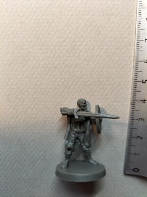 SKELETON WARRIOR UNDEAD MINIATURE / / DUNGEON SAGA ORIGINS/MANTIC G71 ...