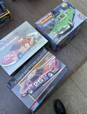 8 Vintage Model Car Kits | eBay