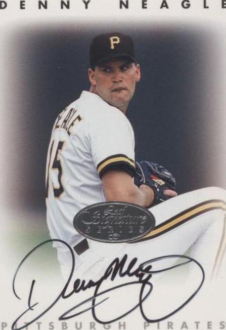 1996 Leaf Signature Series - Autographs Denny Neagle Silver (AU) for ...