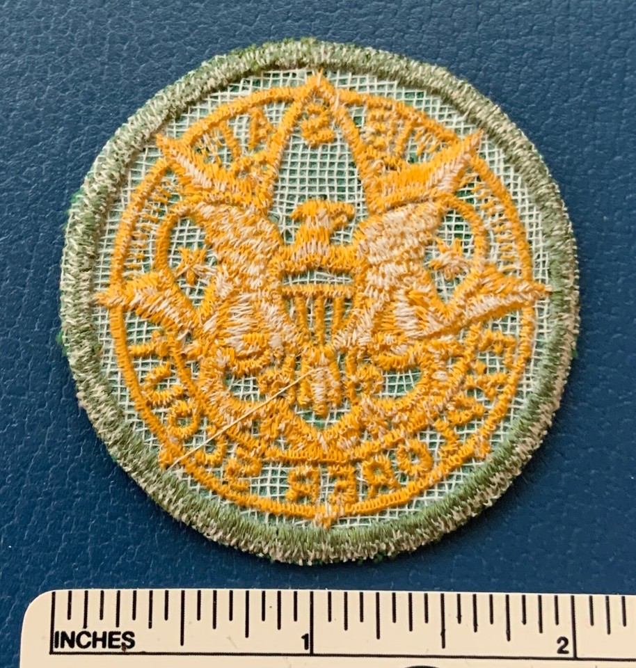 VTG 1940s SENIOR Boy Scout EXPLORER UNIVERSAL Medallion PATCH BSA ...