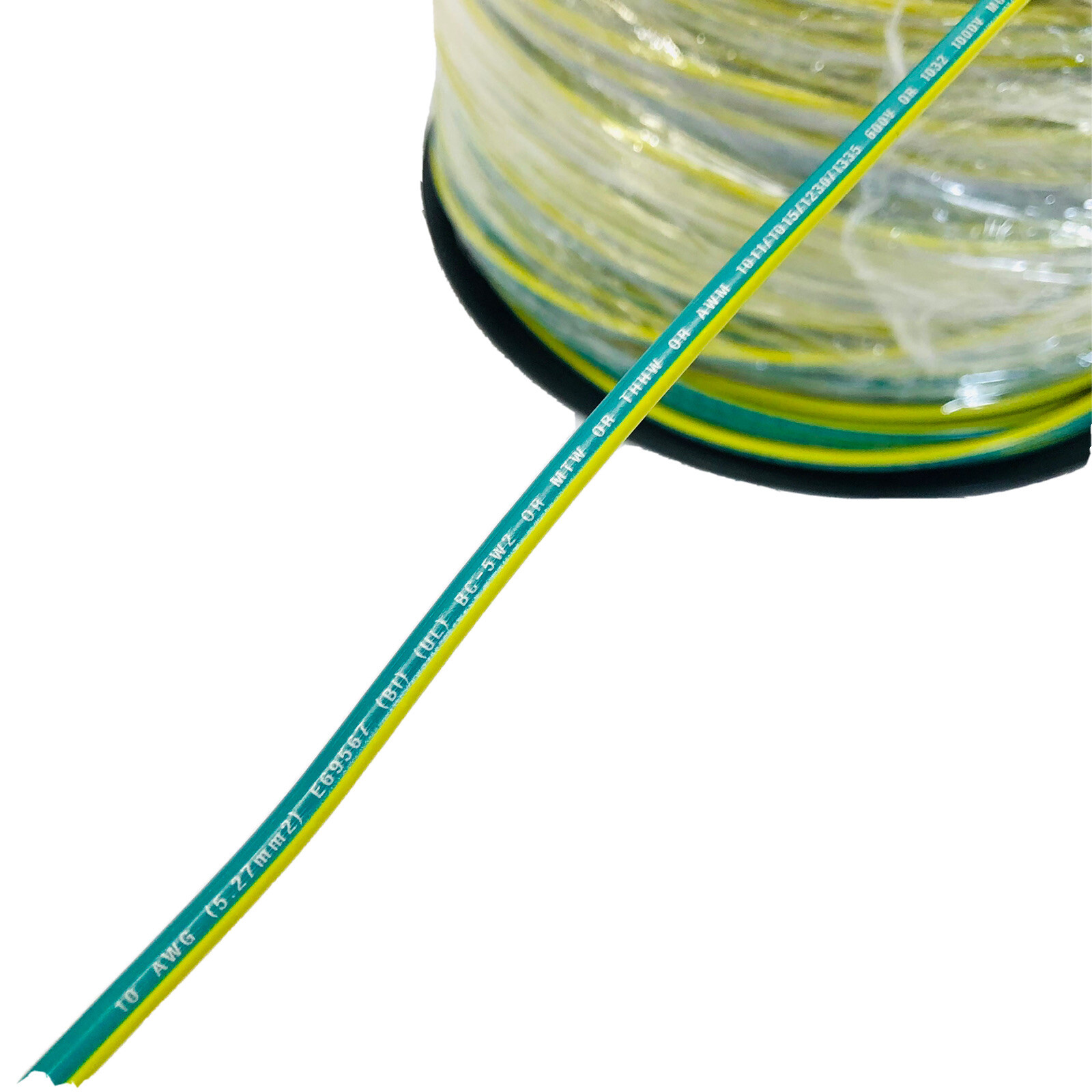 1015/10B19-24E - 10 19BC 105C 600V MTW 1015/1230 GREEN/YELLOW (1,000 FT ...