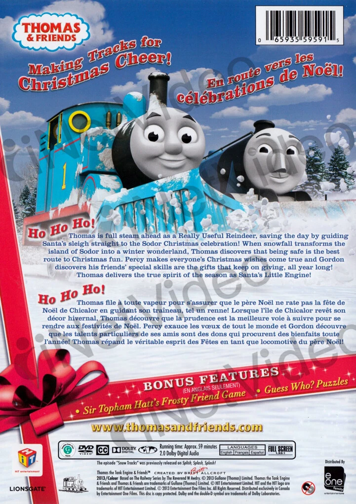New Friends For Thomas Dvd Menu