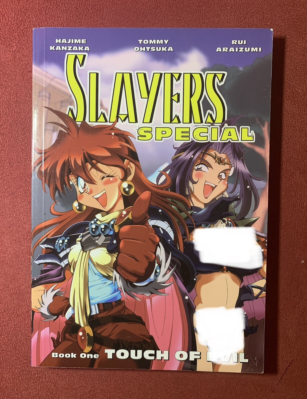 Slayers: Special, Vol. 1 (Touch of Evil), by Hajime Kanzaka, English Manga 2002 1586648659 | eBay