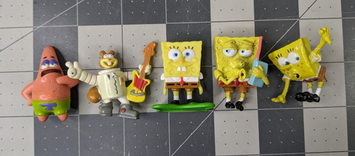 Spongebob Squarepants Mini Figure Lot Micro Patrick Sandy | eBay