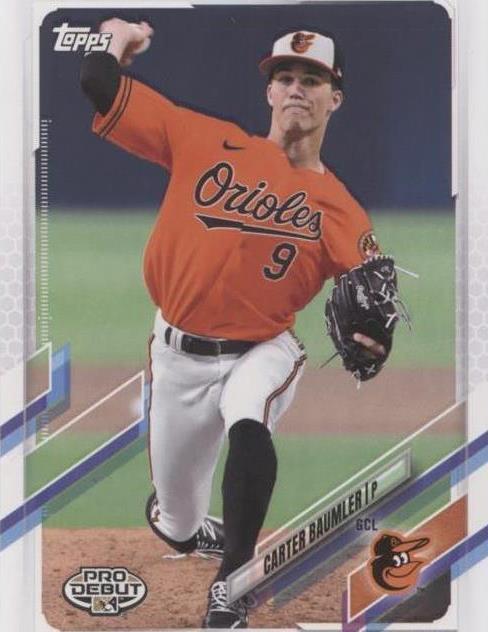2021 Topps Pro Debut - Carter Baumler #PD-74 (RC) for sale online | eBay