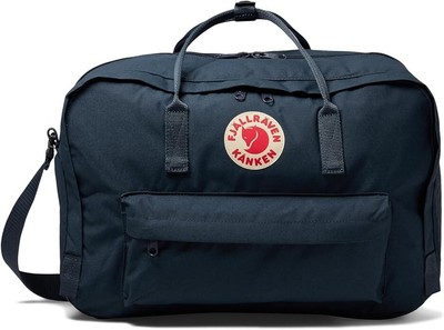 Fjallraven Kanken Weekender Unisex Navy Blue Adjustable Straps Backpack ...