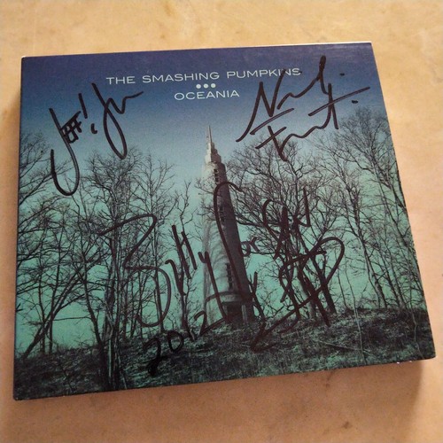SIGNED The Smashing Pumpkins - Oceania CD autograph | eBay