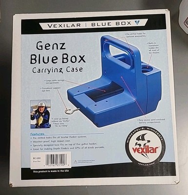 Vexilar Genz Blue Box Carrying Case [BC-100] FREE SHIPPING | eBay