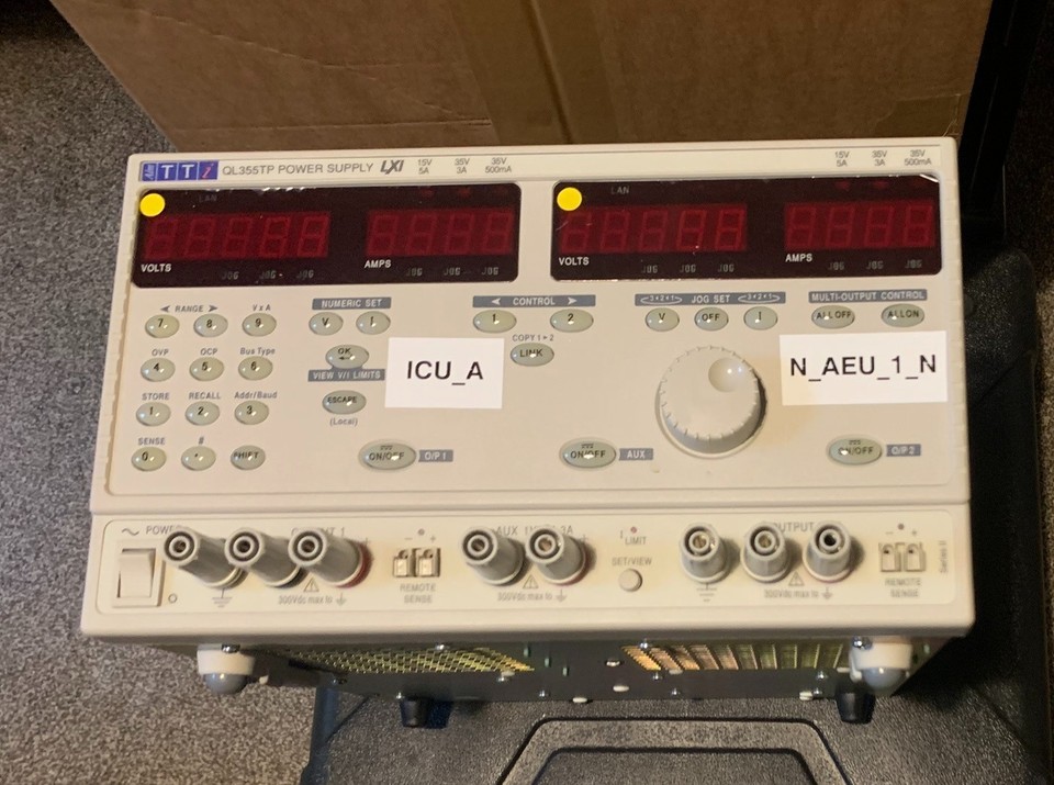 QL355TP Aim - TTi QL Series II Digital Bench Power Supply 0V to 35V 3A ...