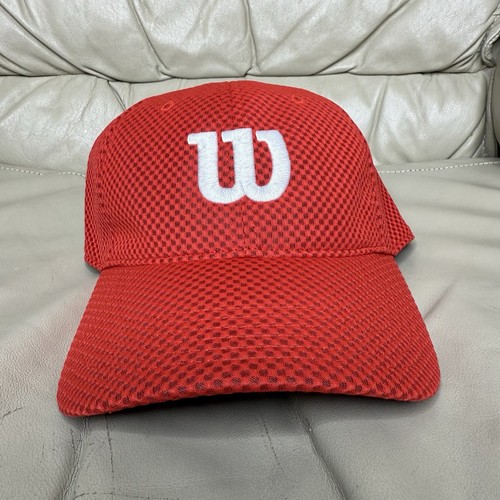 Wilson Summer Cap II Unisex Tennis Cap Badminton Sportswear Hat Red ...